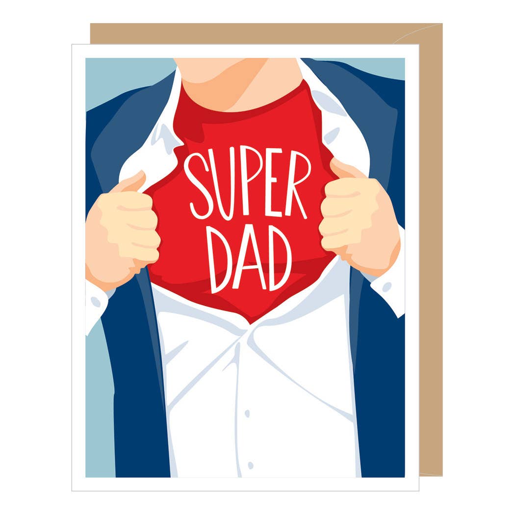 SUPER DAD FATHER'S DAY CARD – Rooted